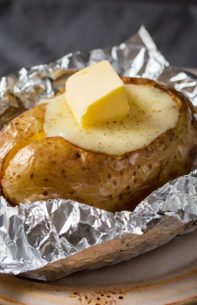 Classic Baked Potato with Butter – Meals